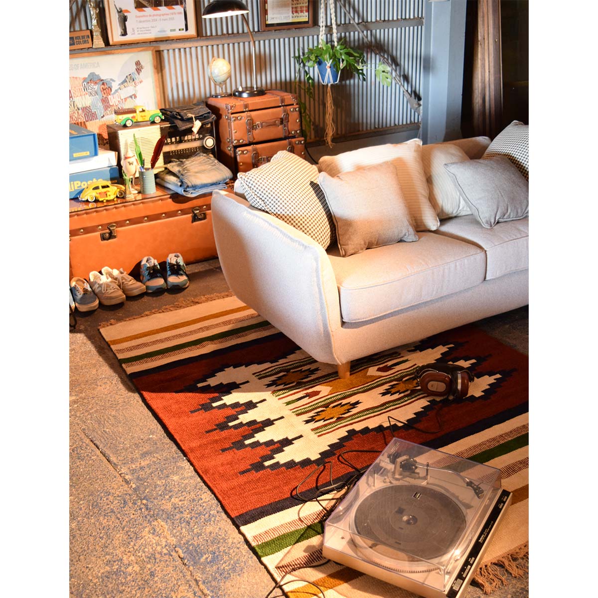 新品・5営業日で発送】AZUMAYA 東谷 ラグ TTR-170D L4